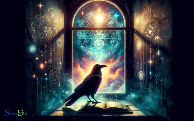 Spiritual Meaning Of Crow Hitting Window: Transformation!